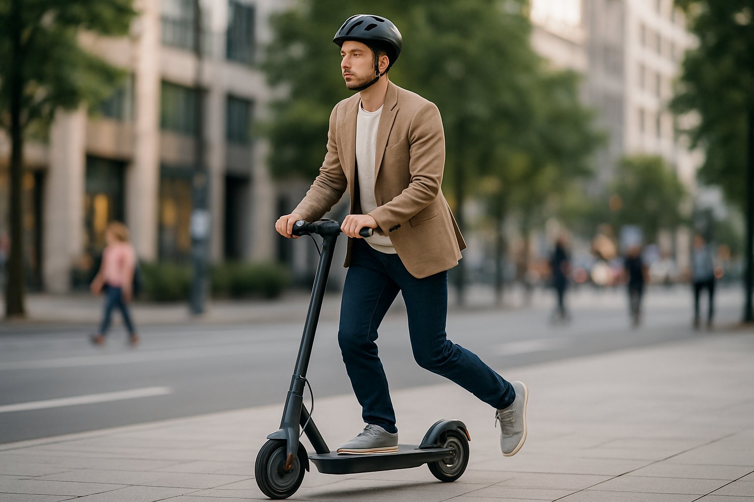 Can You Use an Electric Scooter as a Normal Scooter? | isinwheel