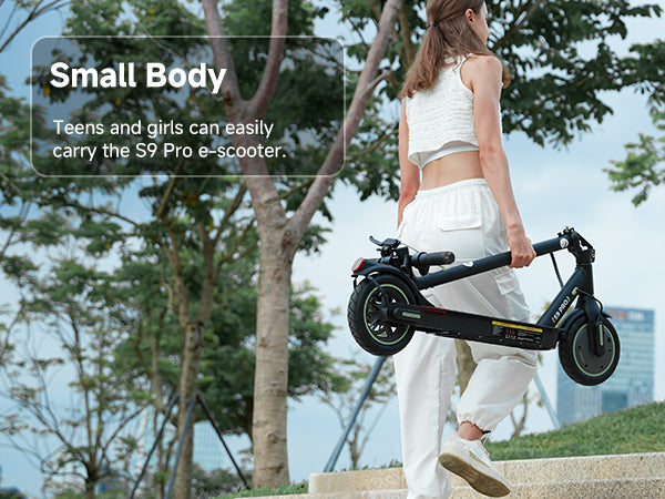Foldable Electric Scooter For Adults S9Pro 18.6MPH Max Speed | isinwheel