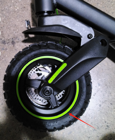 S10MAX E-scooter Passive Front Wheel | isinwheel